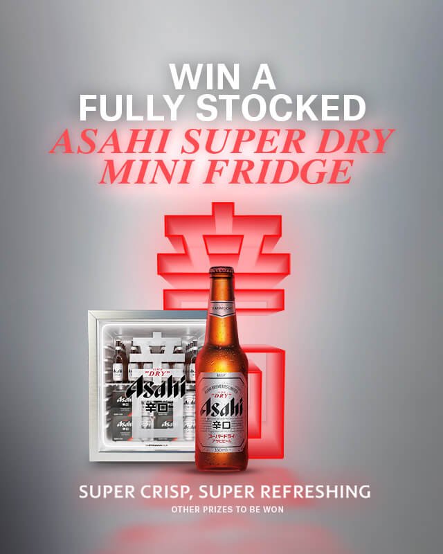 Asahi Super Dry - Mini Fridge Competition